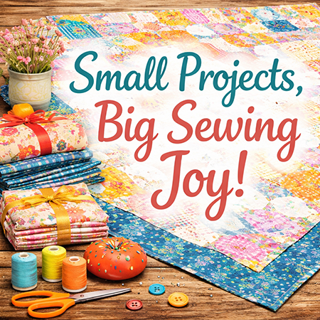 Small Quilting Projects & Quick Finishes | Fort Worth Fabric Studio