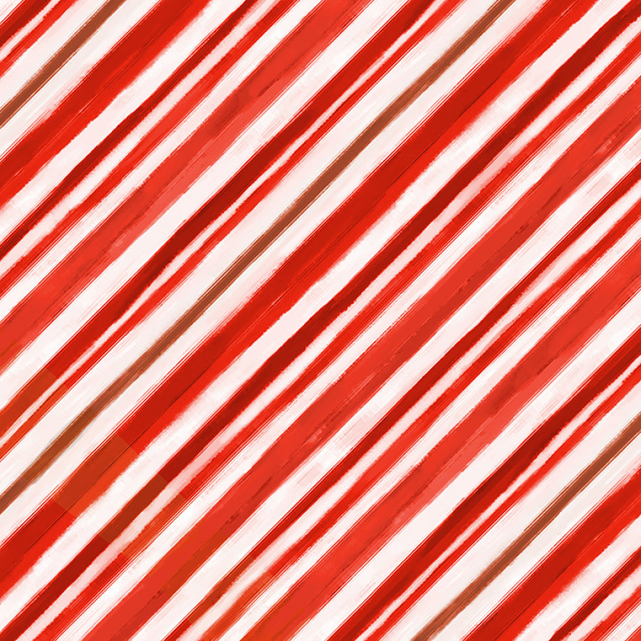 Windham Meowy Christmas Stripe Candy Cane 1 Yard Cut – Fort Worth ...