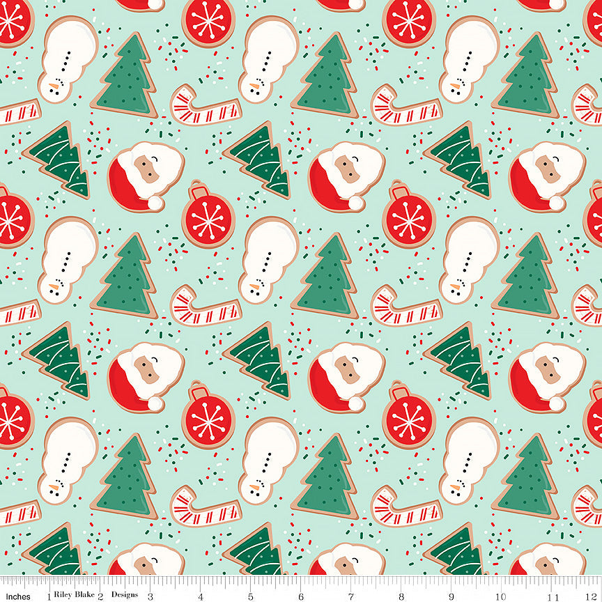 Christmas Flannel Christmas Cookies Songbird – Riley Blake – Fort Worth ...