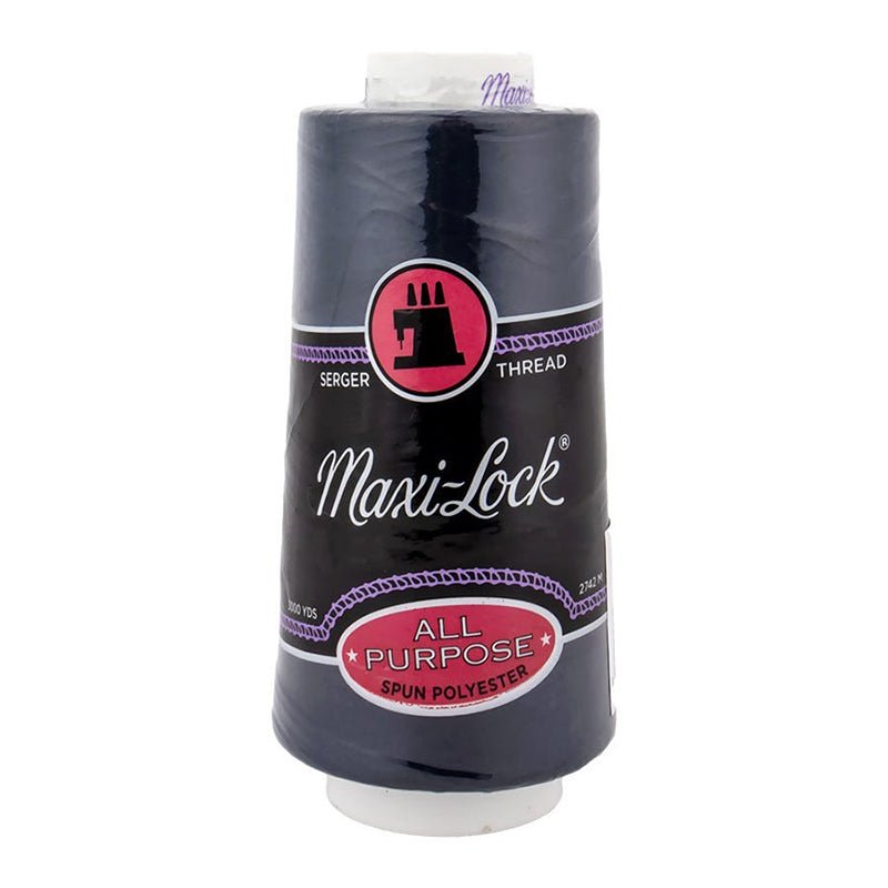 Maxi-Lock All Purpose Serger Thread Cone Navy – Fort Worth Fabric Studio
