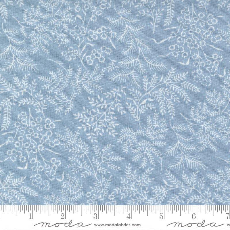 Nantucket Summer Landscape Nature Light Blue – Fort Worth Fabric Studio