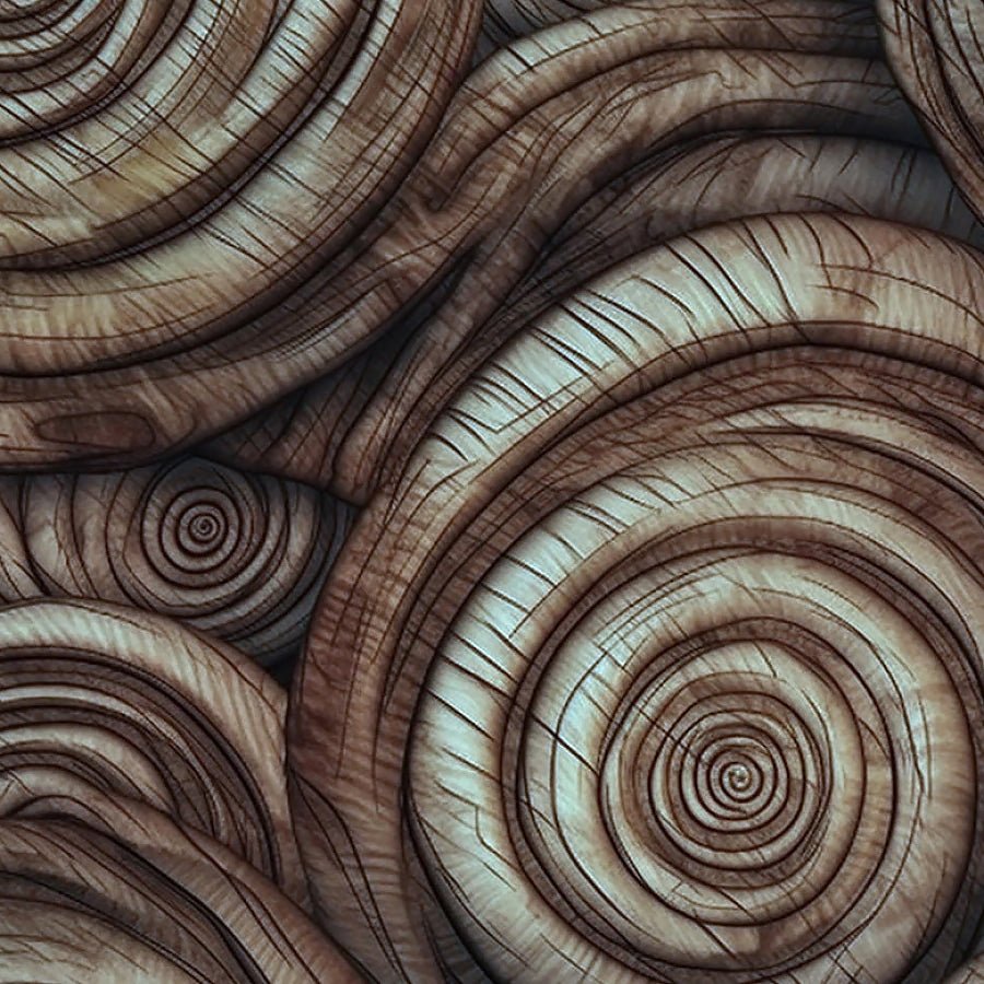 Out of the Woodwork Wood Coils Coffee – Fort Worth Fabric Studio